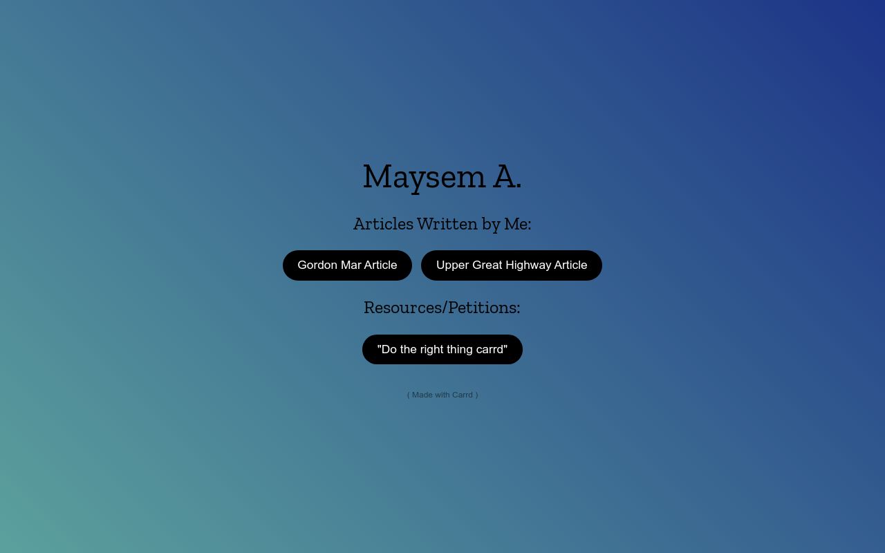 Maysem A.